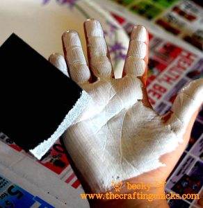 Ghostly Handprints - Halloween Kid Craft - The Crafting Chicks