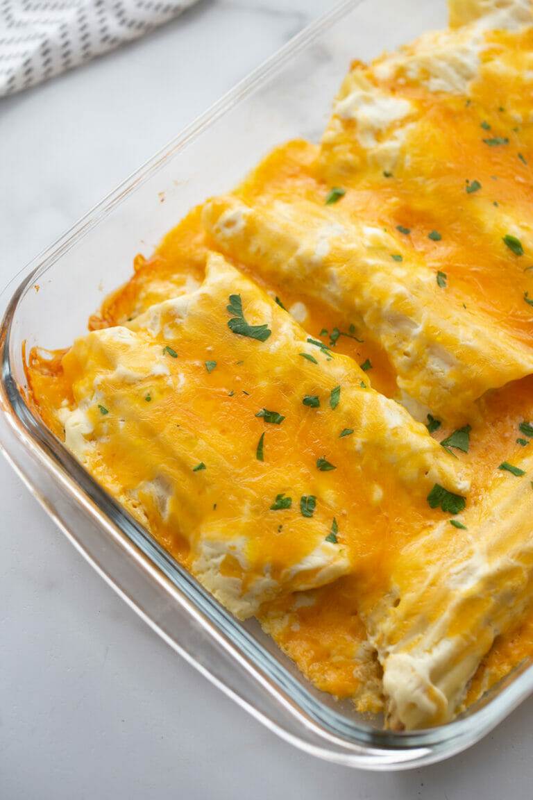 Chicken Manicotti - The Crafting Chicks