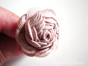Rick Rack Rosettes - The Crafting Chicks