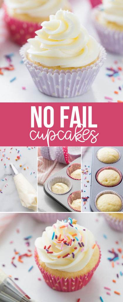 Amazing No-Fail Cupcakes