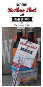 How To Make a Rootbeer Float Printable - The Crafting Chicks