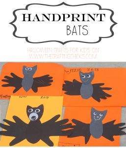 Handprint Bat Craft – A Spooky Fun Halloween Activity for Kids - The ...