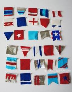 Patriotic Bike Flags - The Crafting Chicks