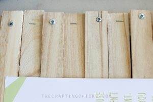DIY Wooden Quote Board - The Crafting Chicks