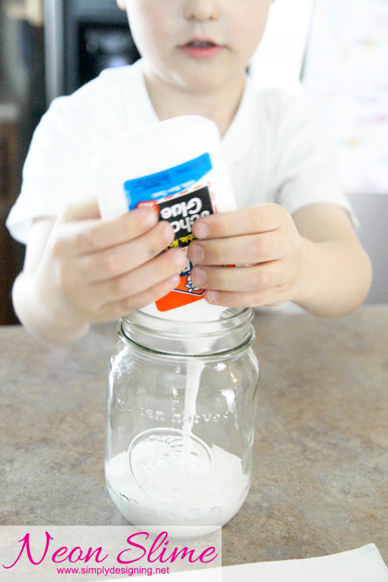 Neon Slime - The Crafting Chicks