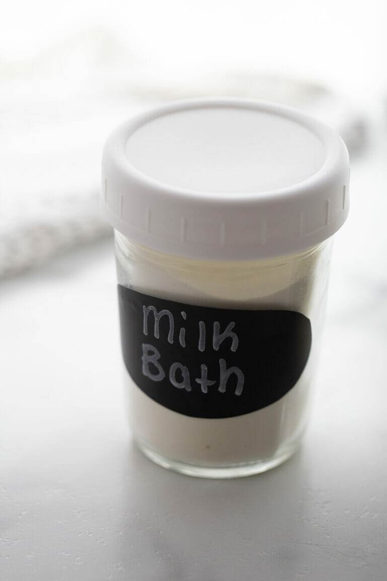 Simple Homemade Milk Bath
