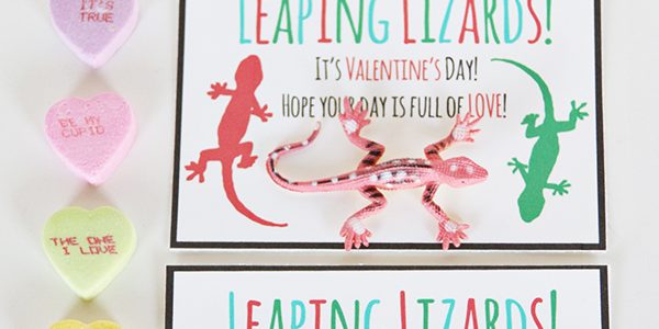 lizard valentine printable Archives - The Crafting Chicks