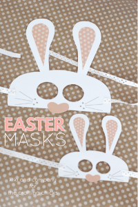 Free Printable Easter Bunny Masks – A Fun Easter Craft for Kids! - The ...
