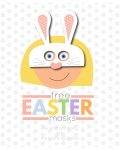 Free Printable Easter Bunny Masks – A Fun Easter Craft for Kids! - The ...