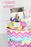 Easter Basket Name Tags - The Crafting Chicks