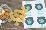 Pot of Gold "Lucky" Coin Printable
