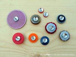 DIY Button Push Pins - The Crafting Chicks
