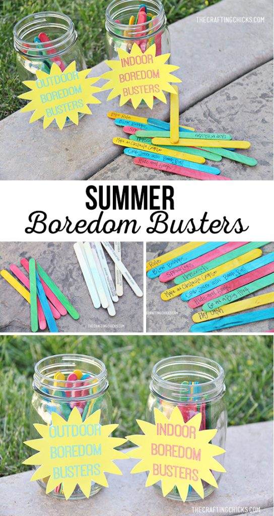 40 Indoor & Outdoor Summer Boredom Busters - The Crafting Chicks