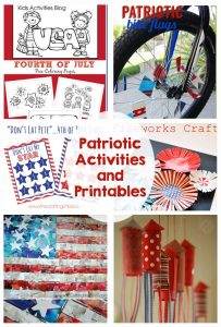 Patriotic Kids Activities & Free Printables for Fourth of July Fun ...
