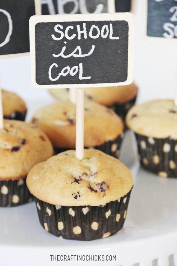 Back to School Muffin Toppers - The Crafting Chicks