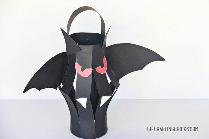 Halloween Paper Lanterns Kid Craft - The Crafting Chicks