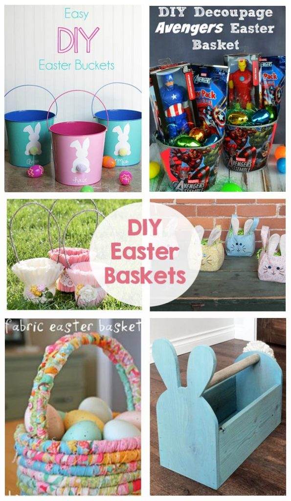 DIY Easter Baskets - The Crafting Chicks