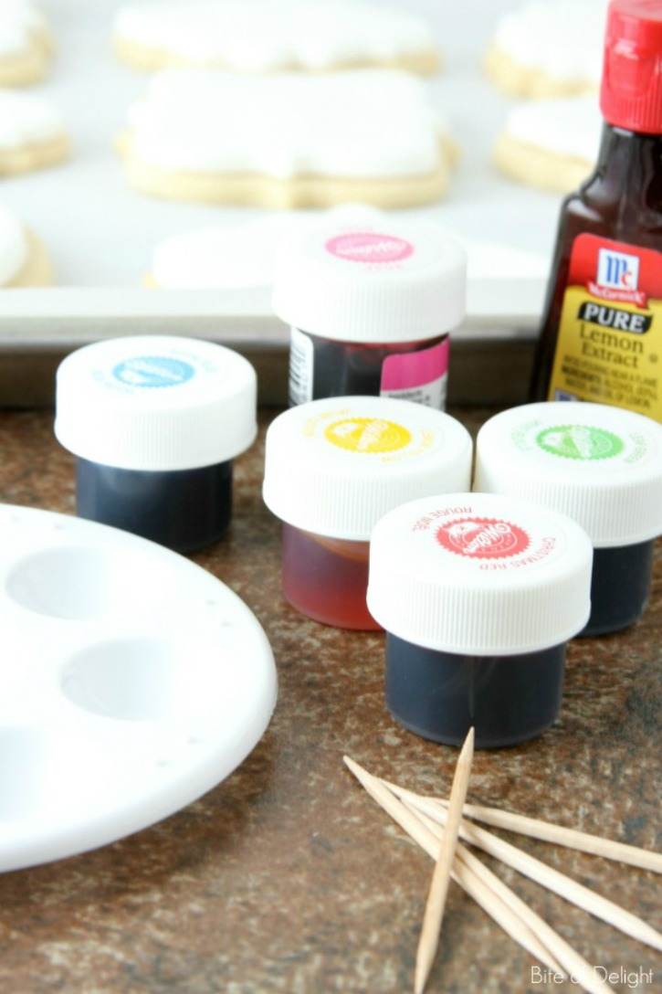 Watercolor Cookies - The Crafting Chicks