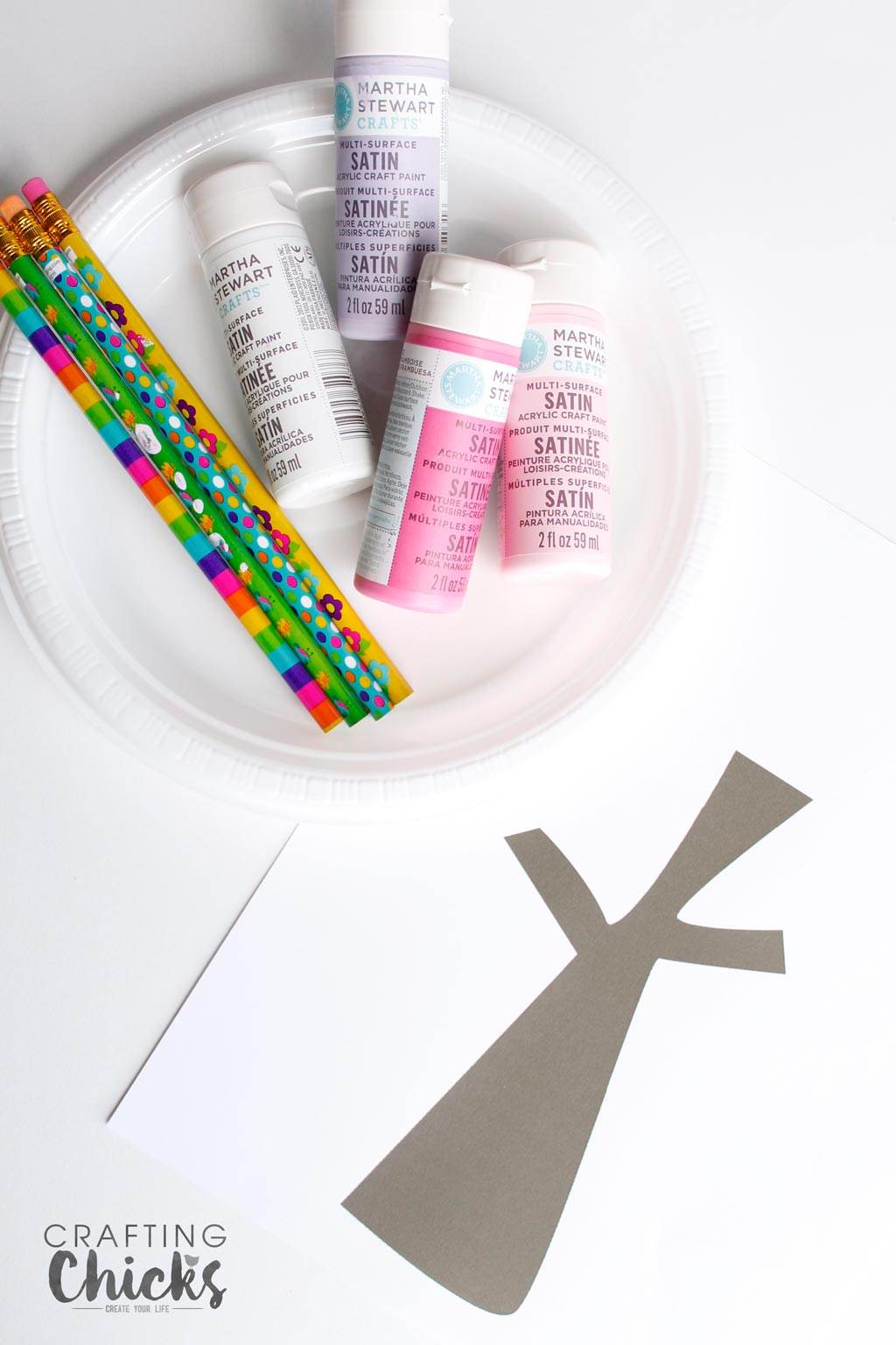 Springtime Blooming Tree Kids Craft - The Crafting Chicks