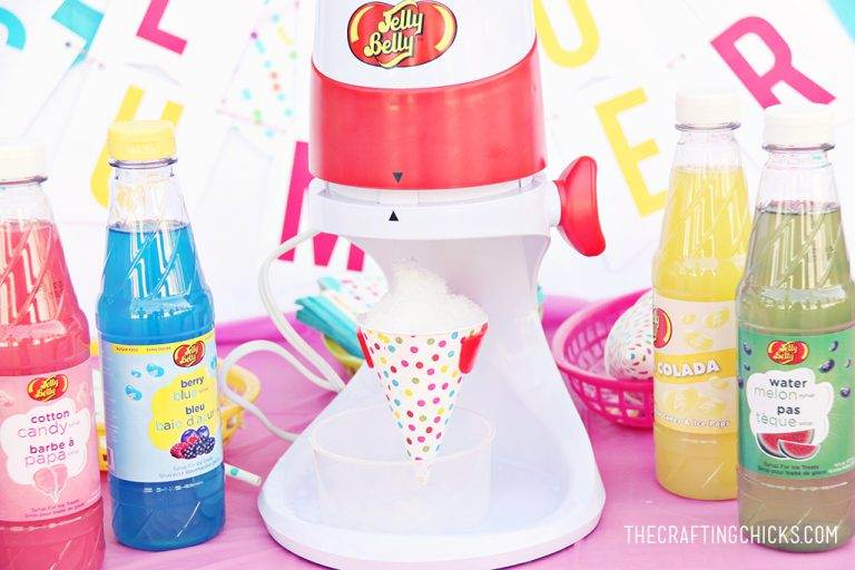 Summer Snow Cone Party - The Crafting Chicks