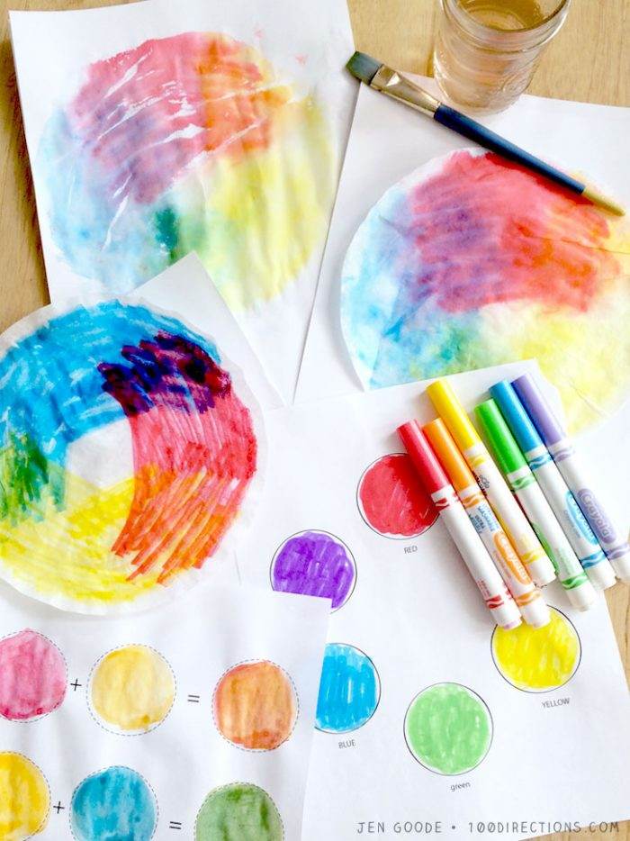 Exploring Art: Playing With Color - The Crafting Chicks