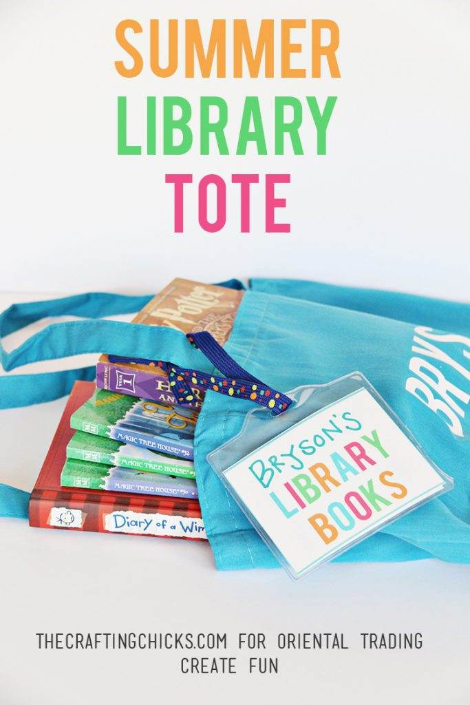 Summer Library Totes - The Crafting Chicks