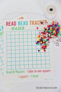 Read Beads Reading Incentive - The Crafting Chicks