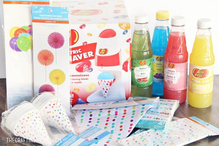 Summer Snow Cone Party - The Crafting Chicks