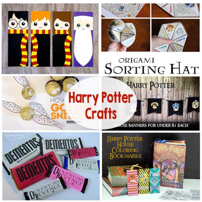 Harry Potter Crafts - The Crafting Chicks
