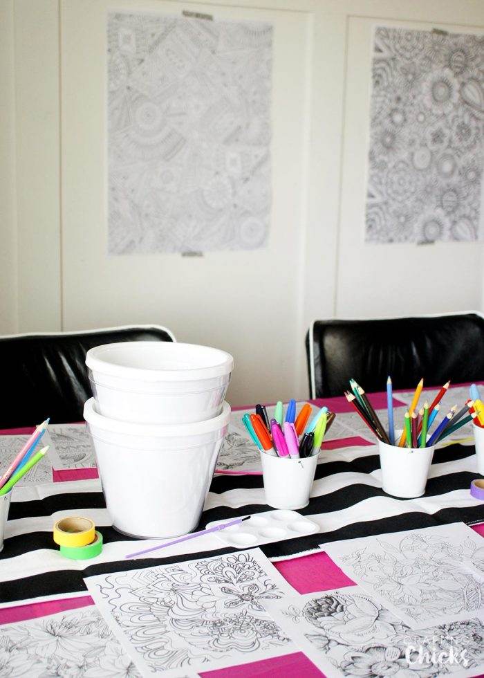 Color Me Coloring Party