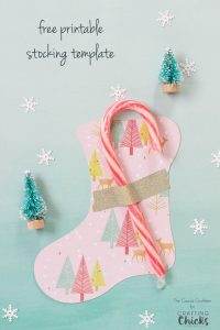 Free Printable Stocking Template