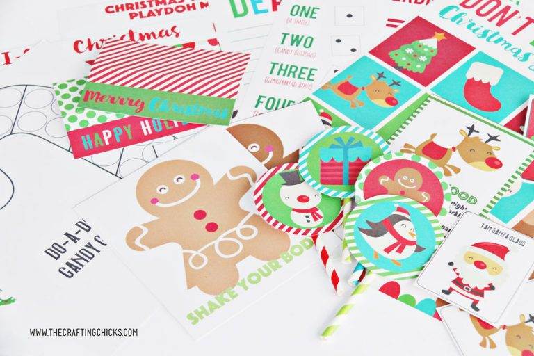 Christmas Printable Mega Pack - The Crafting Chicks