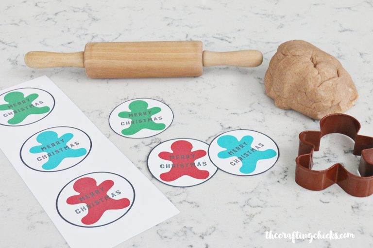 Gingerbread Gift Tag - The Crafting Chicks