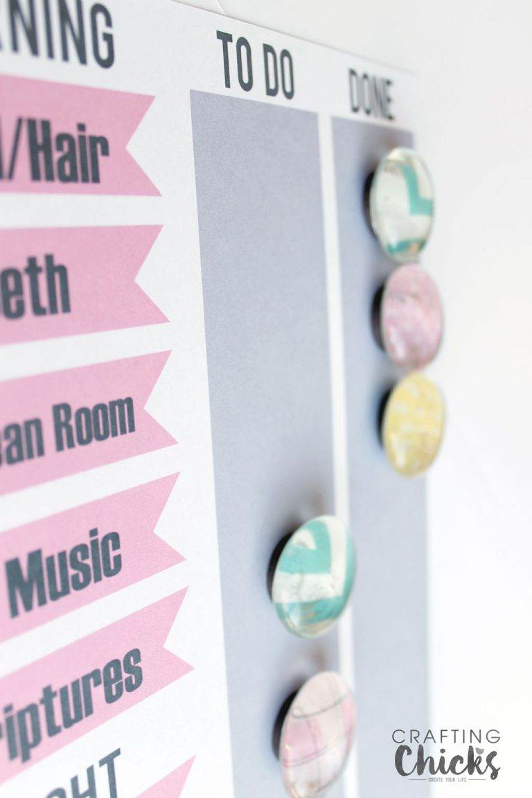DIY Magnets - The Crafting Chicks