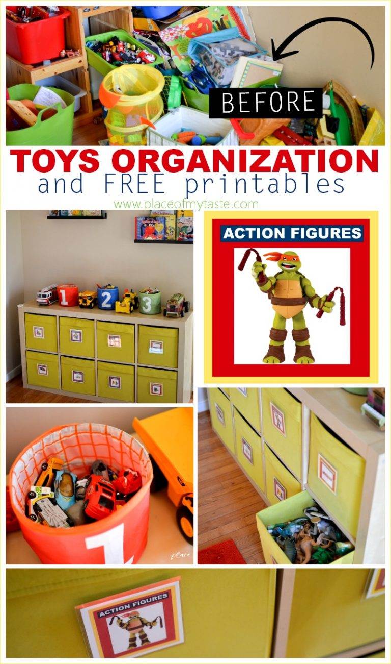 Kids, Toys and Playroom Organization - The Crafting Chicks