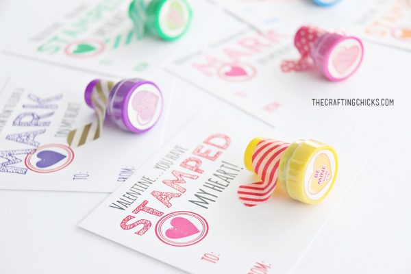 Stamp Valentine Printables - The Crafting Chicks
