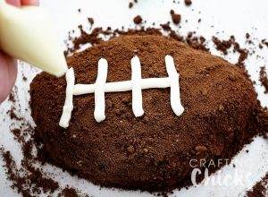 Cookies and Cream Football Dip - The Crafting Chicks