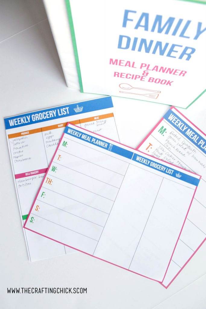 Meal Planning 101: Your Guide to Easy Dinners - The Crafting Chicks
