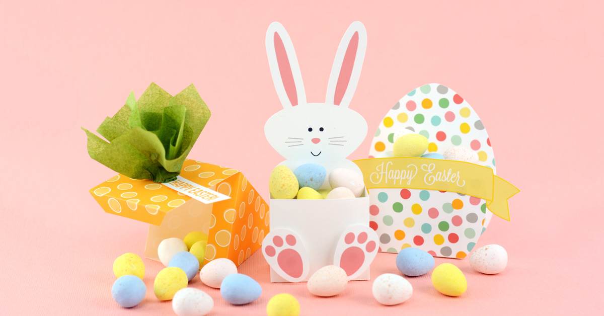 Boxes Mini Printables For Easter Print Easy Easter Treat Boxes For