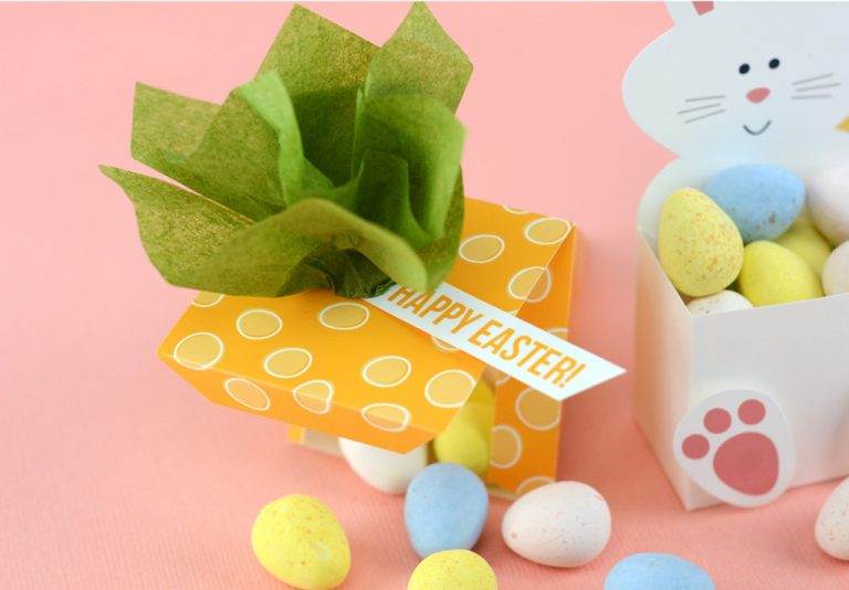 Easter Treat Box Printables - The Crafting Chicks