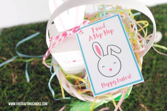 Hip Hop Happy Easter Gift Tags - The Crafting Chicks