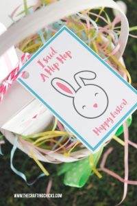 Hip Hop Happy Easter Gift Tags - The Crafting Chicks