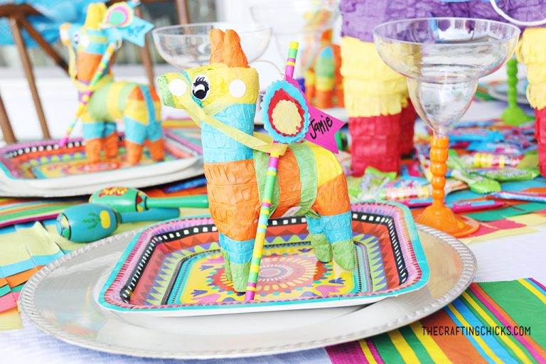 Fiesta Fun Dinner Party Tablescape - The Crafting Chicks