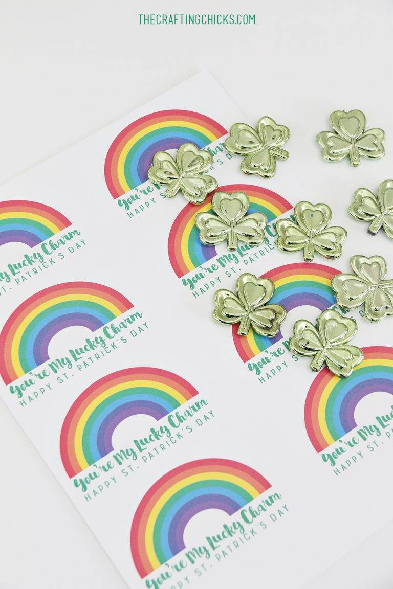 Lucky Charm Printable - The Crafting Chicks