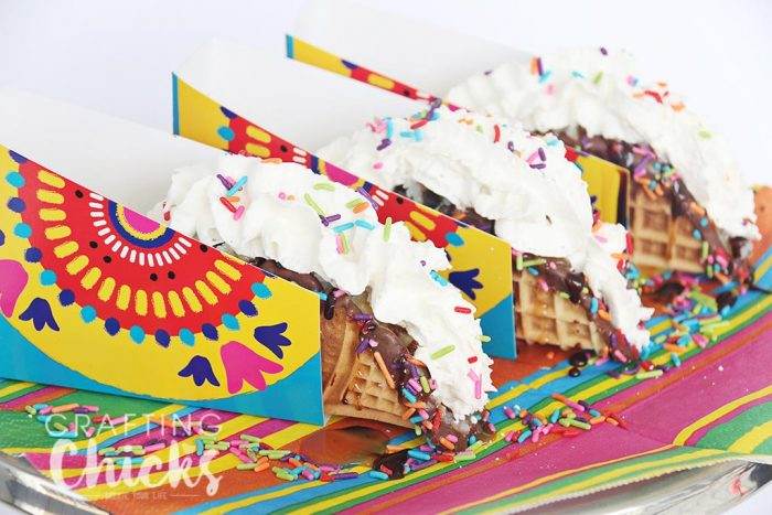 make your own choco tacos shells