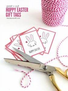 Hip Hop Happy Easter Gift Tags - The Crafting Chicks