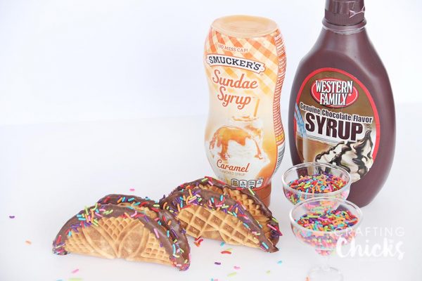 make your own choco tacos shells