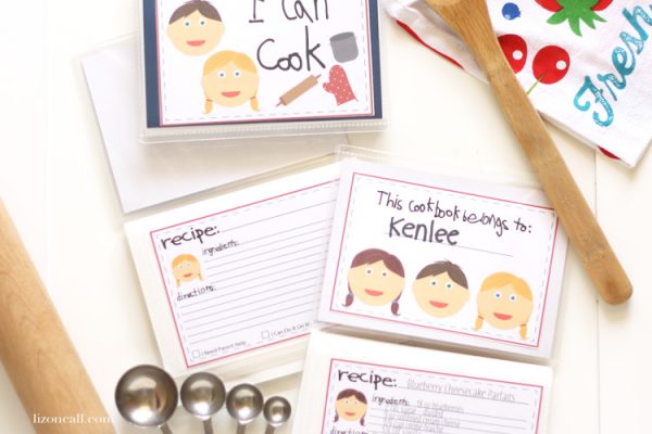 Make a Kid's Cookbook - The Crafting Chicks