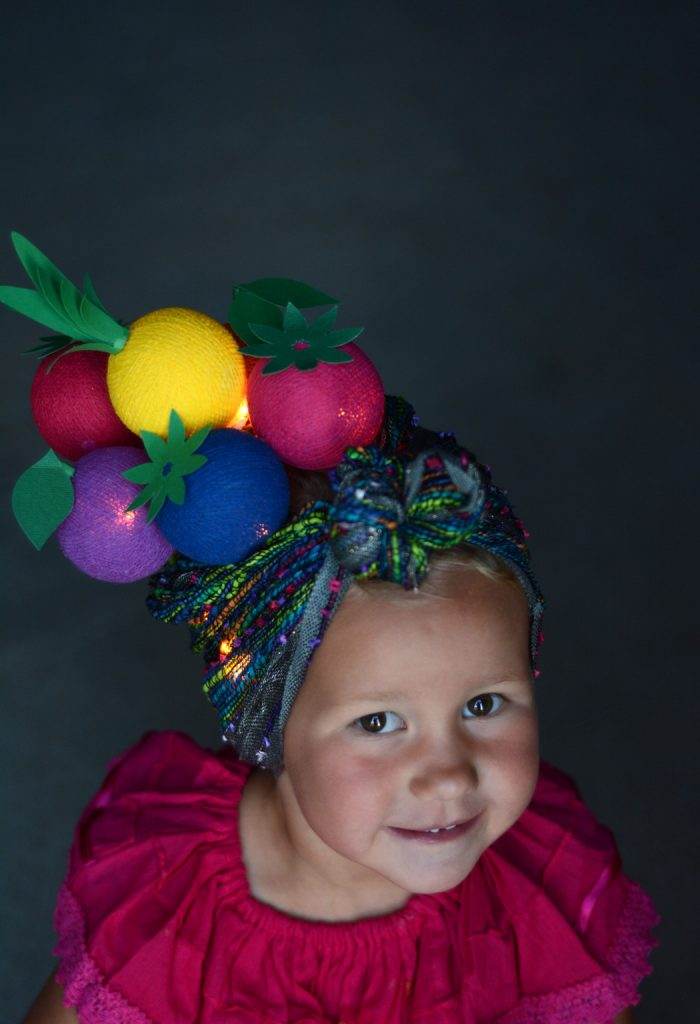 Pineapple Princess Light-Up Halloween Costume - The Crafting Chicks