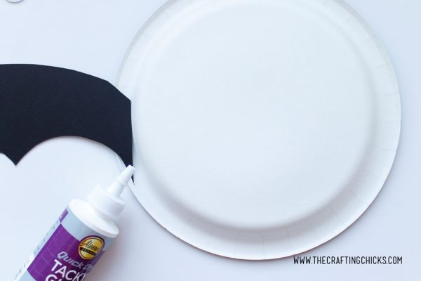 Bat Paper Plate Kids Craft